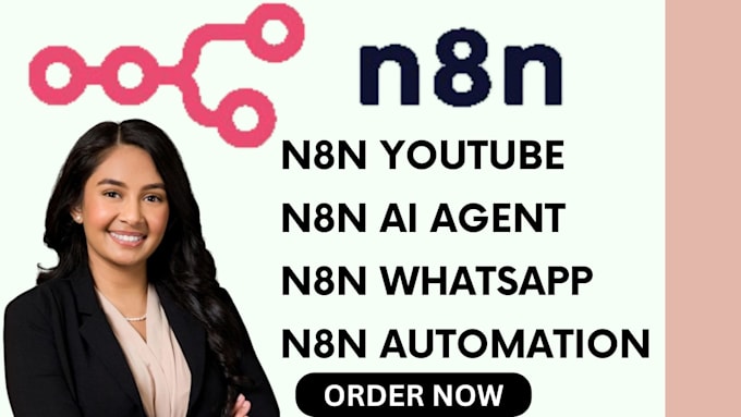 Do n8n ai n8n whatsapp n8n youtube n8n automation by Mary_george47 | Fiverr