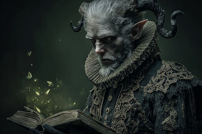 Design a fantasy horror character and concept art by Dantand47 | Fiverr