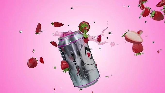 3d beverage animation 3d product animation drink 3d can ads 3d bottle ...