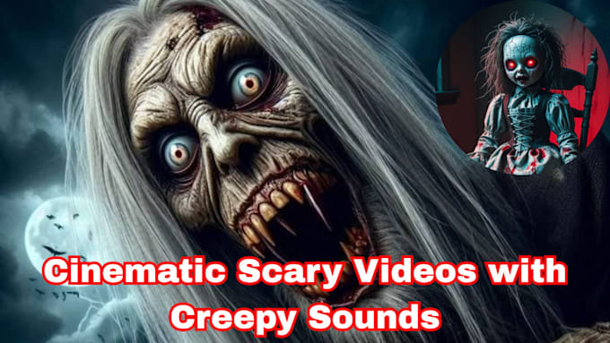 Create terrifying faceless horror and scary video with creepy sound ...