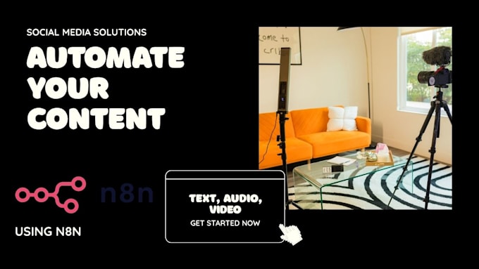 Automate social media posts using n8n, ai, and video content by Rehman_ali143 | Fiverr