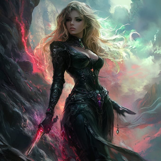 Create a fantastic fantasy, horror, game art, and dnd character for you by Smulnuss | Fiverr