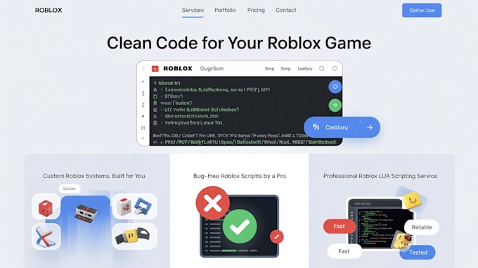 Script for your roblox game roblox scripter roblox scripting roblox studio lua by Wellslanson1 ...