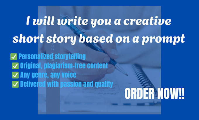 Write you a creative short story based on a prompt by Brenda_creativ ...