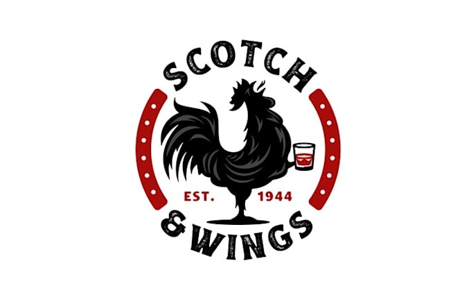 Design awesome scotch wings logo by Valentin_fay | Fiverr