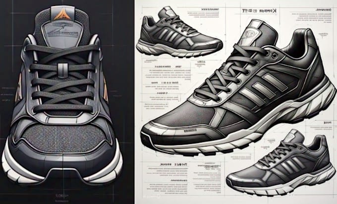 Custom footwear design shoe techpack snicker shoe design for ...