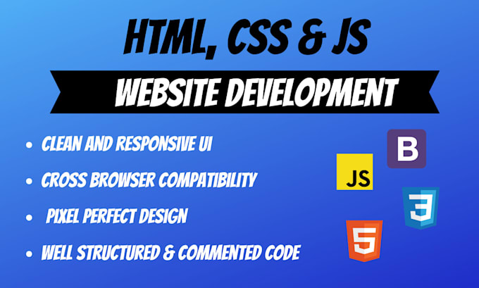 Créer un site web ou une landing page responsive en html, css et javascript