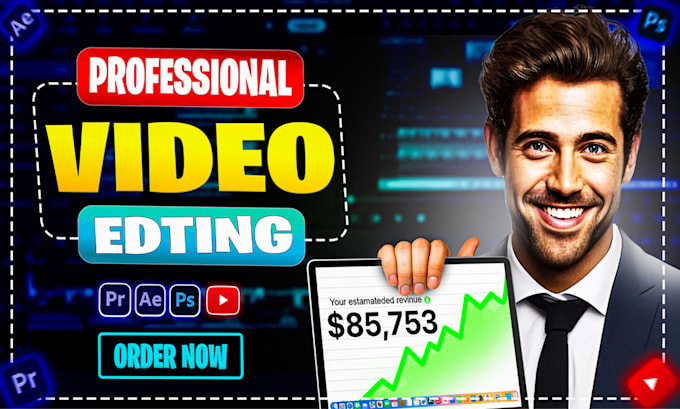 Professionally edit youtube vlogs, instagram reels,shorts and all kind ...