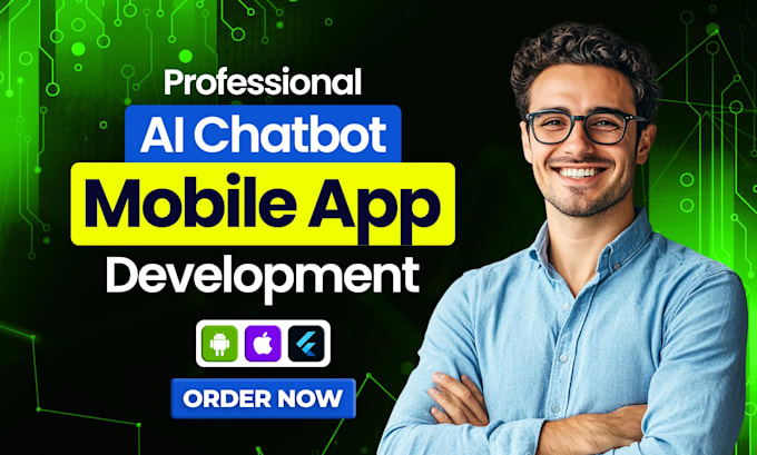 Develop ai mobile app, ai integration ios app, android app, mobile app ...
