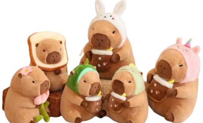 Create custom 3d plushie design 3d toy design 3d character product ...