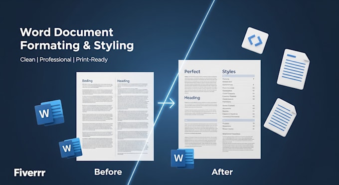 Professionally format microsoft word documents by Haseebg501 | Fiverr