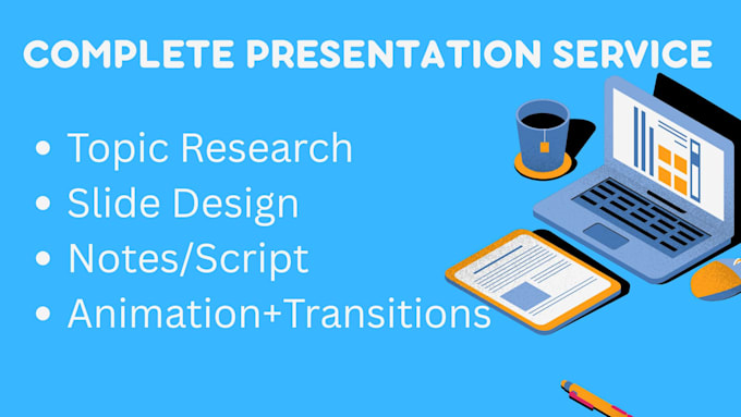 Research your topic and design a professional presentation by Achintya ...