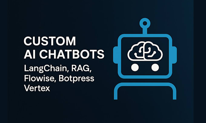 Build ai chatbot botpress langchain flowise rasa n8n llm vertex rag chatgpt by Ibrahim_chat | Fiverr