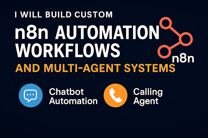 Automate your business with custom n8n workflows by Maazshaukat96 | Fiverr
