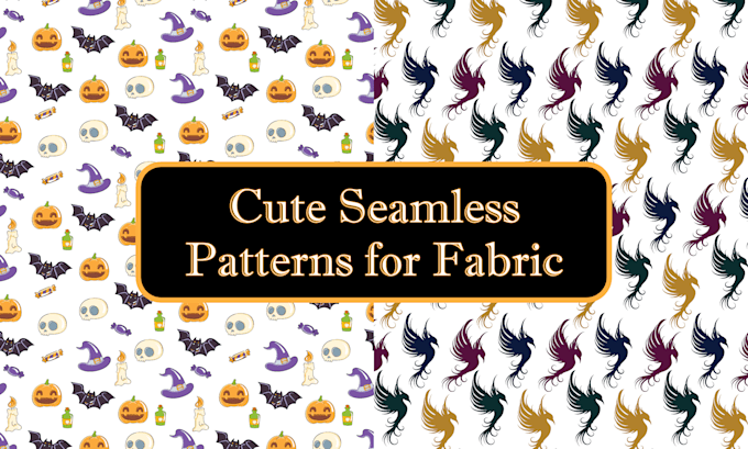 Design cute and professional seamless patterns by Pasizcode | Fiverr