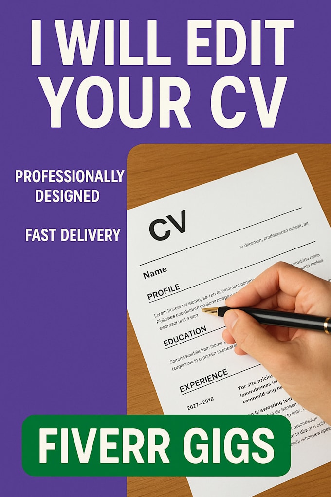 Job application form editing by Bakisword | Fiverr
