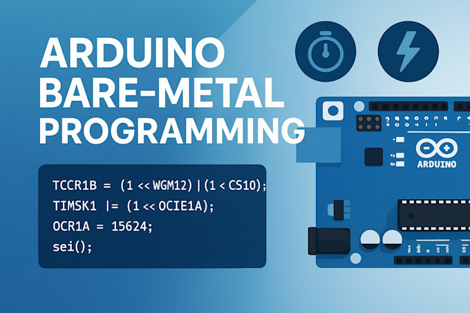 Develop bare metal c and cpp firmware for arduino and avr by Nico_htr ...
