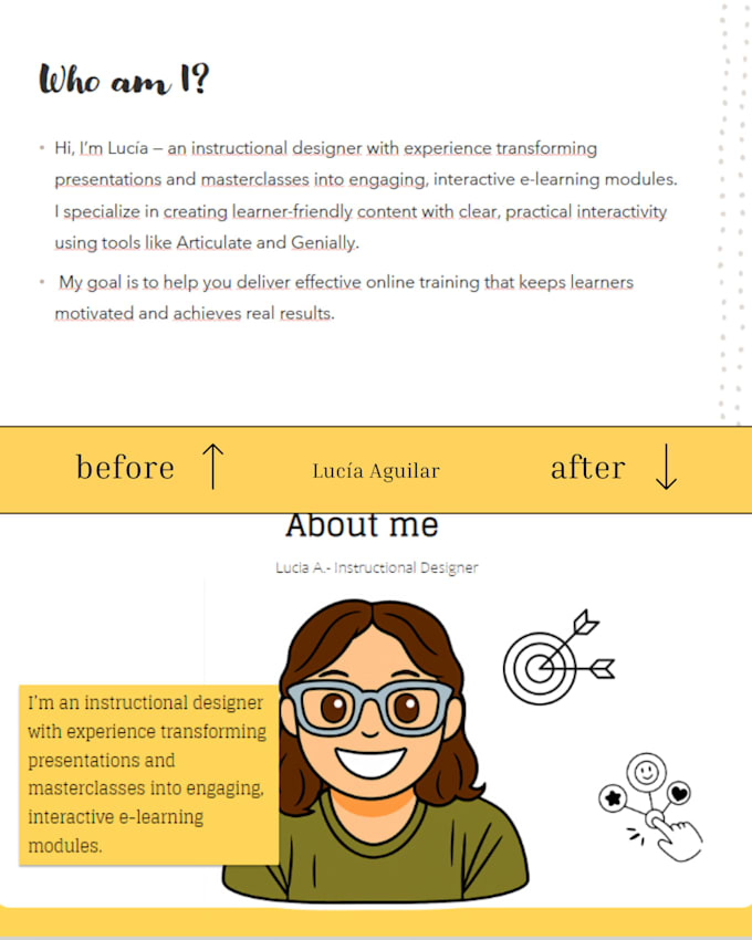 Turn your ppt or masterclass into interactive elearning by Lucialuz | Fiverr