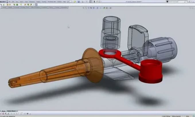 Design 2d and 3d models for 3d printing and prototyping in solidworks ...