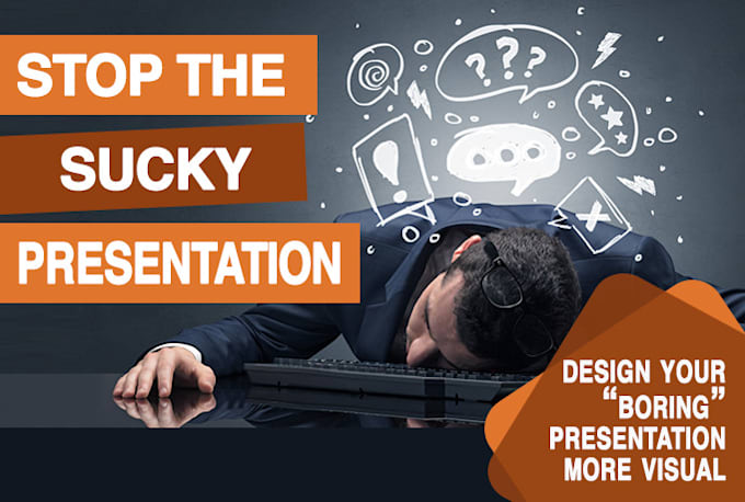 Design your boring presentation more visual by Stevedaran | Fiverr