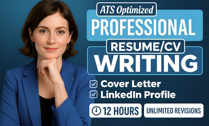 Do healthcare resume cv, ats resume, cover letter and optimize linkedin profile by Merlyjhay ...