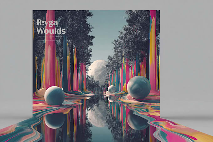 Create abstract album cover art for you by Karisbertson | Fiverr