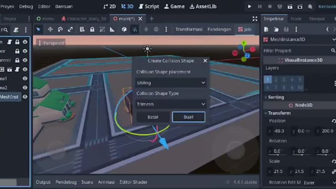 Develop 3d online multiplayer godot game, godot prototype by Tenacious ...