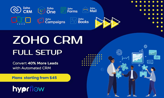 Setup, customize and automate your zoho crm for sales growth by ...