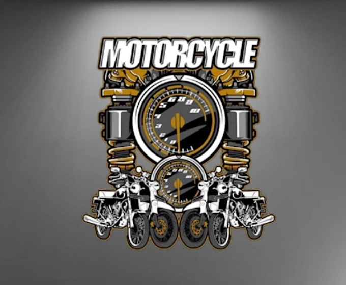 Design a bold and iconic motorcycle brand logo work by Save_srio | Fiverr