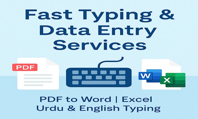 Convert pdf to word or excel with clean formatting and accuracy by Emperor_minhas | Fiverr