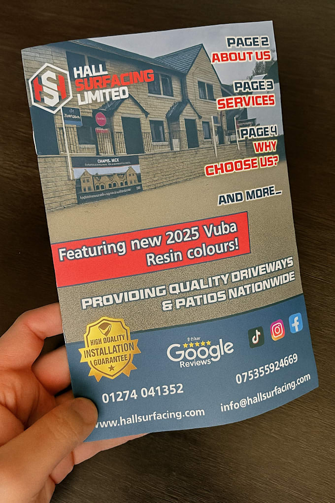 Design your flyers and brochures by Hannahthomasina | Fiverr