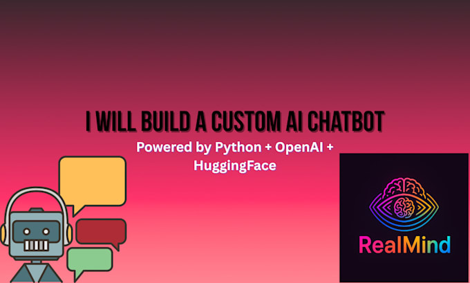 Create ai powered chatbots and automation tools in python by Realmindwriter | Fiverr