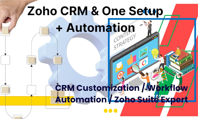 Setup customize, and manage your zoho crm or zoho one suite by Digittoby | Fiverr