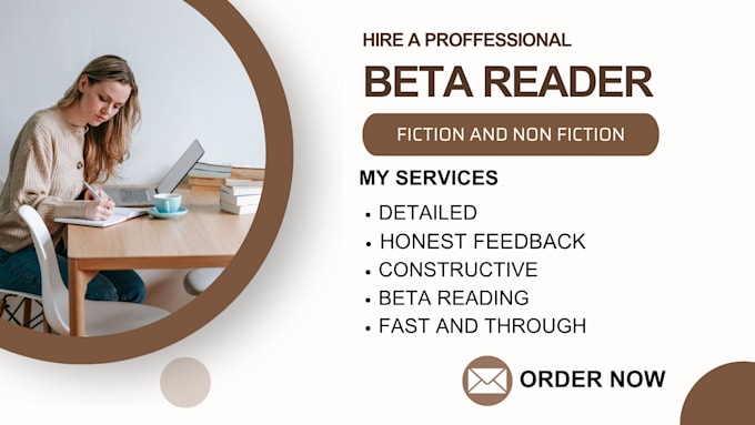 Sensitivity and beta read your novel provide a reader report inline ...