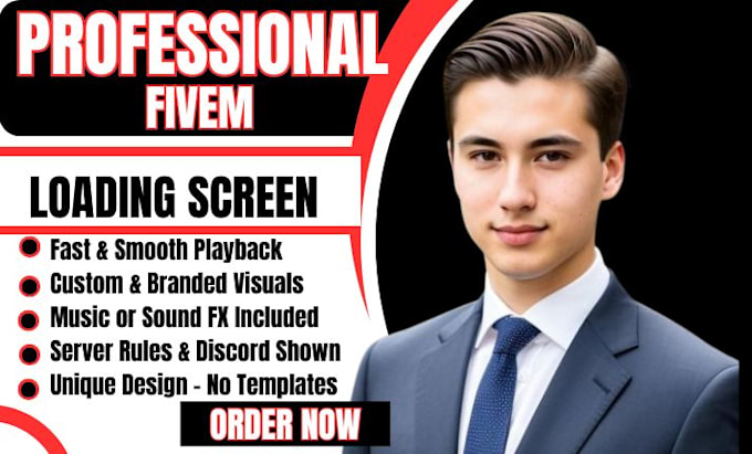 Create fivem loading screen, fivem trailer, video creation by Abdool45 | Fiverr