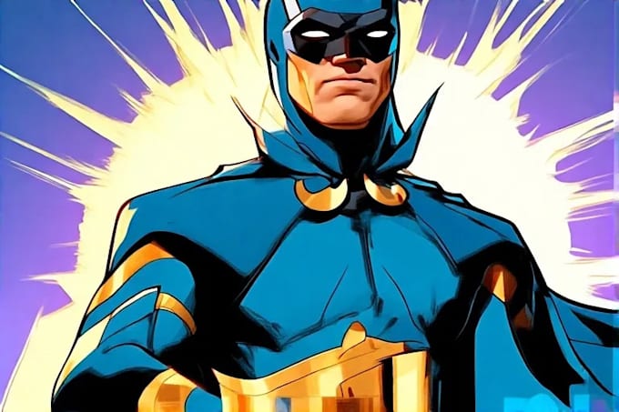 Design a unique superhero comic character for you by Cupey_expart | Fiverr