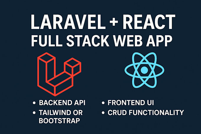 Develop a full stack laravel and react web application by Lutforrahman139 | Fiverr