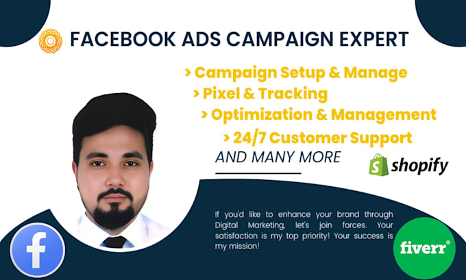 Setup facebook ads campaign meta ads for fb advertising and marketing ...