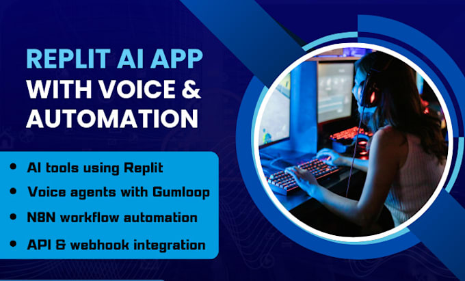 Replit ai gumloop liebenswerte ai app flowise n8n automation ai voice agent base64