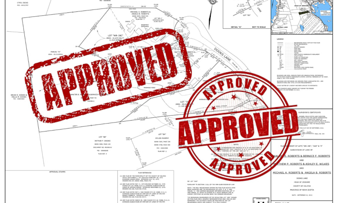 Usa licensed architect stamp, land surveying report plans stamp for ...