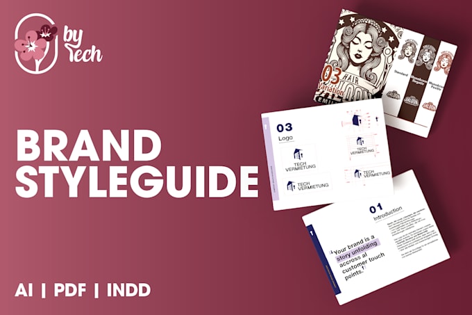 Do professional, custom styleguides by Design_bytech | Fiverr