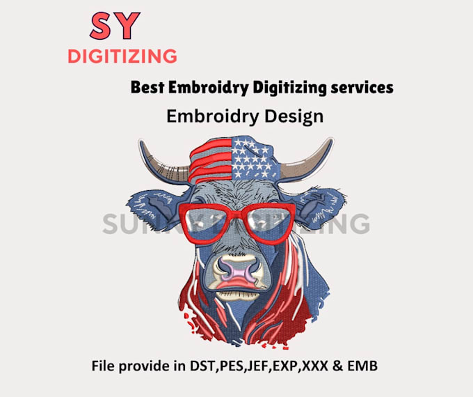 Do the customised embroidery digitizing into dst,pes,jef,exp by Sy_digitizing | Fiverr