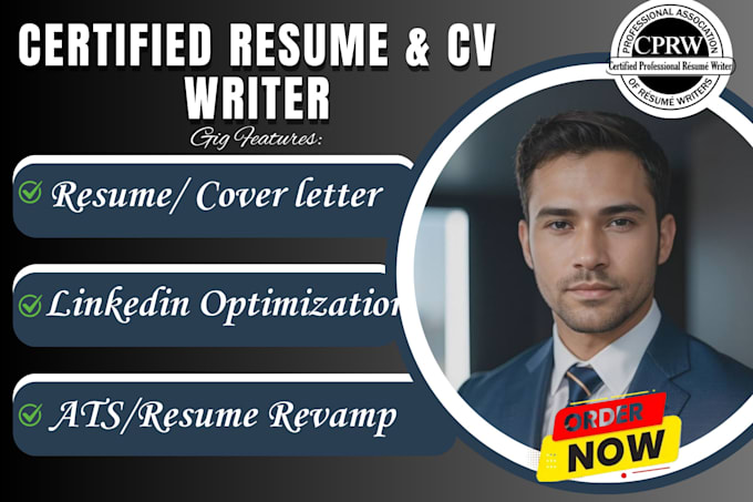 Write ats friendly resume, cover letter and optimize linkedin profile by Oscar_2102 | Fiverr