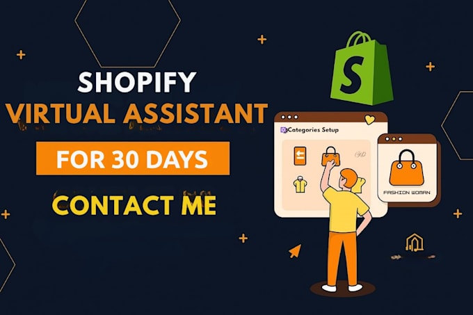 Be your shopify virtual assistant for 30 days by Ahsan01566 | Fiverr