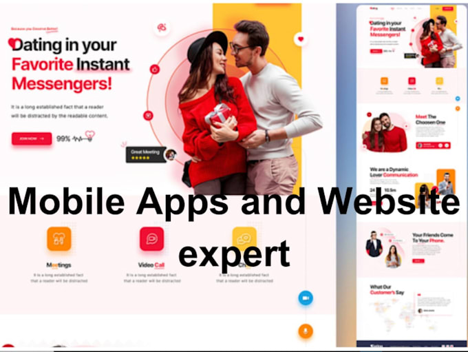 Build social media app, ai friend app, dating app, ai companion app, news app by Smartcode_ai ...