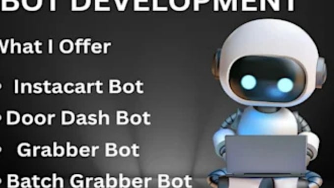 Create custom doordash, instacart, uber, grubhub bots and auto grabbers by Woodw6 | Fiverr