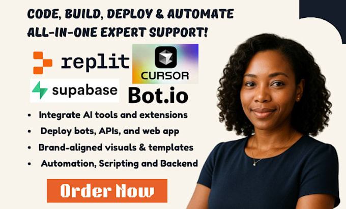 Fix create replit website build replit app replit ai replit debugging by Mary_webmary | Fiverr
