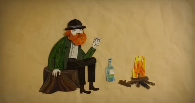 Craft unique paper cutout animation video, stop motion animation, hand ...