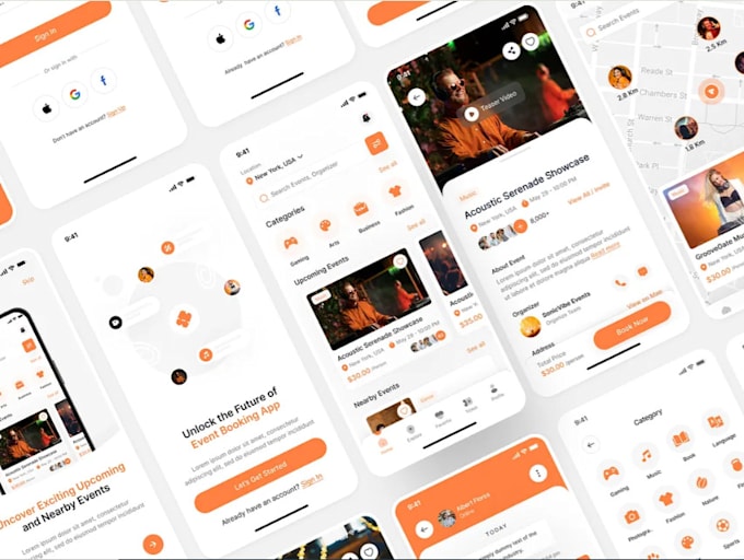 Build event booking app, ticket booking app, hotel booking by ...
