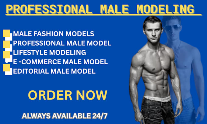 Be your stylish male model for fashion, streetwear brand campaigns by ...